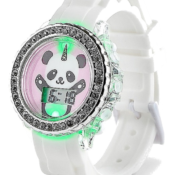 Justice | Accessories | Justice Girls Pandacorn Bling Light Up Led ...